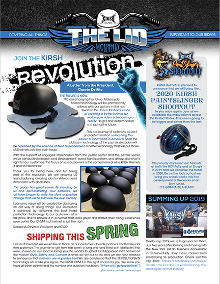 Motorcycle Helmets | Newsletters | All-American Made Motorcycle Helmets ...